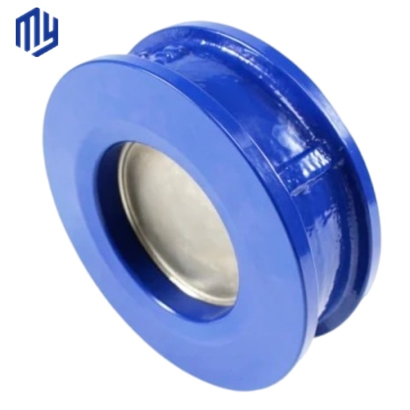 Einfachplatten-Swing-Scheckventil in Edelstahl-Flanzen-Wafer ...